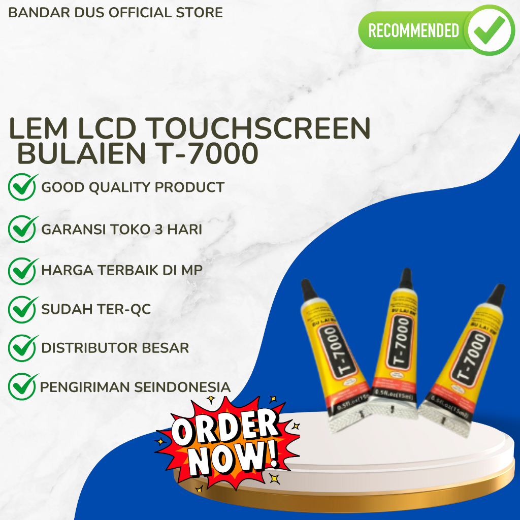 Jual Lem LCD Touchscreen BULAIEN T-7000 15mL 50 mL ORIGINAL / Bening / Serba Guna Bd | Shopee ...