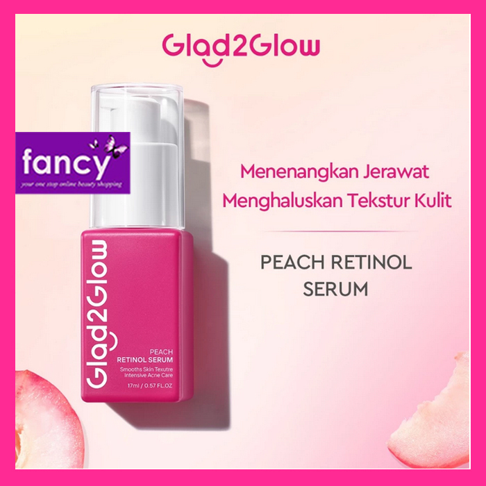 Jual G2G Glad2Glow Peach Retinol Serum 17 ml | Skin Barrier Retinoid ...