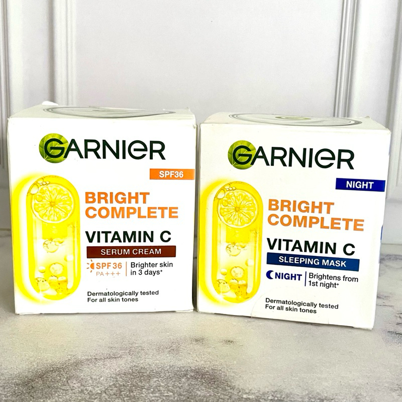Jual GARNIER BRIGHT CREAM 50ml | Shopee Indonesia