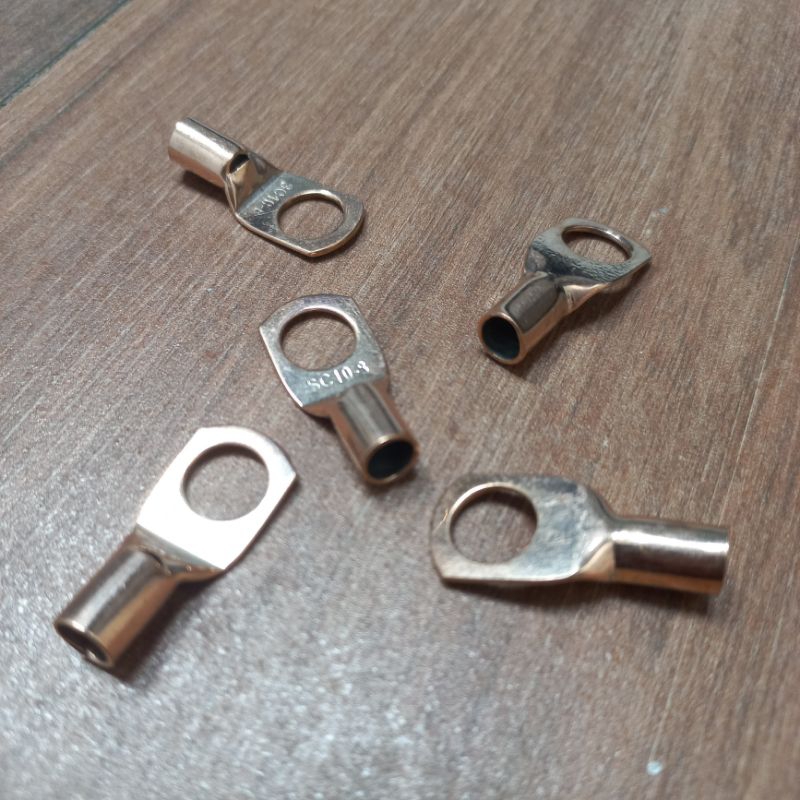 Jual Skun Kabel Ring Tembaga Rose Gold Plated 8awg 8mm | Shopee Indonesia