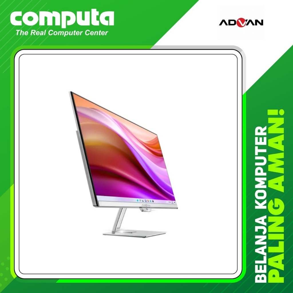 Jual Advan PC AIO OnePC Intel N100 4GB 128GB 23.8 FHD WIN 11 HOME | Shopee Indonesia