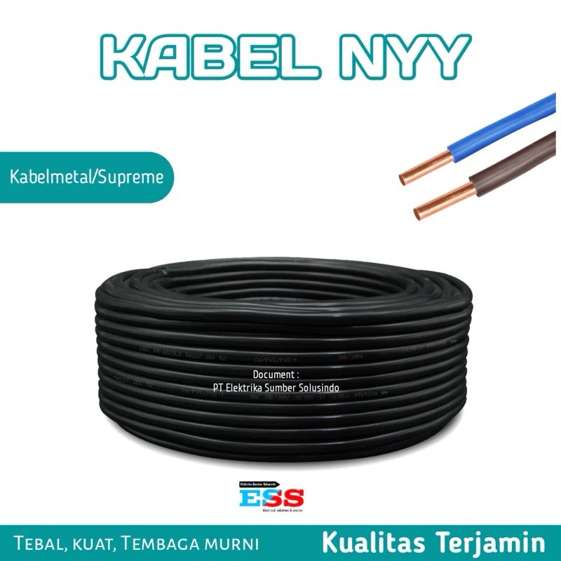 Jual (Per 5 Meter) Kabel Listrik NYY 4 x 300 mm2 / NYY 4 x 300 / NYY 4x300 mm2 / NYY 4x300 / NYY ...