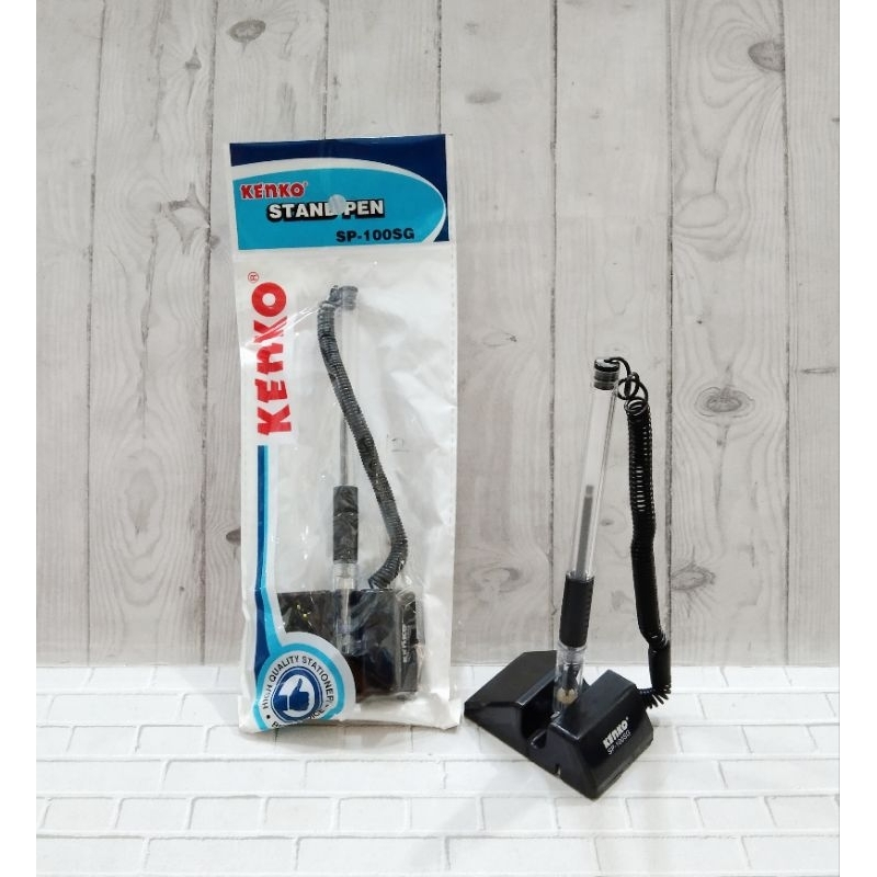 Jual KENKO STAND PEN / PENA MEJA KENKO / PULPEN MEJA - KENKO | Shopee ...