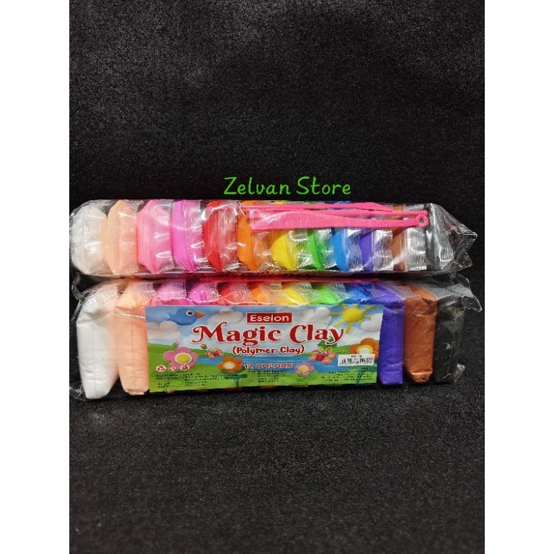 Jual MAGIC CLAY 12 warna | Shopee Indonesia
