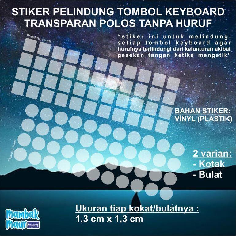 Jual STIKER TRANSPARAN BENING PELINDUNG HURUF PADA KEYBOARD LAPTOP ...