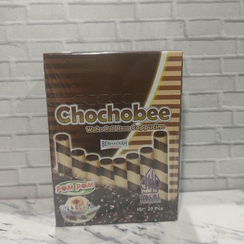 Jual chochobee wafer roll rasa cappucino berhadiah uang langsung jika ...