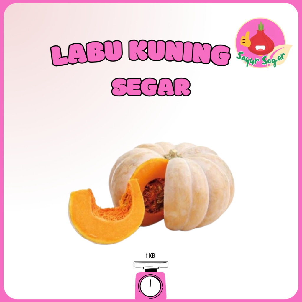 Jual Sayur Segar - Labu Kuning Segar/Pumpkin 1 kg | Shopee Indonesia