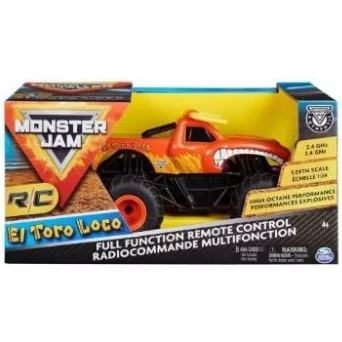 Jual Monster Jam El Toro Loco RC Monster Truck 1:24 2.4 GHZ | Shopee ...