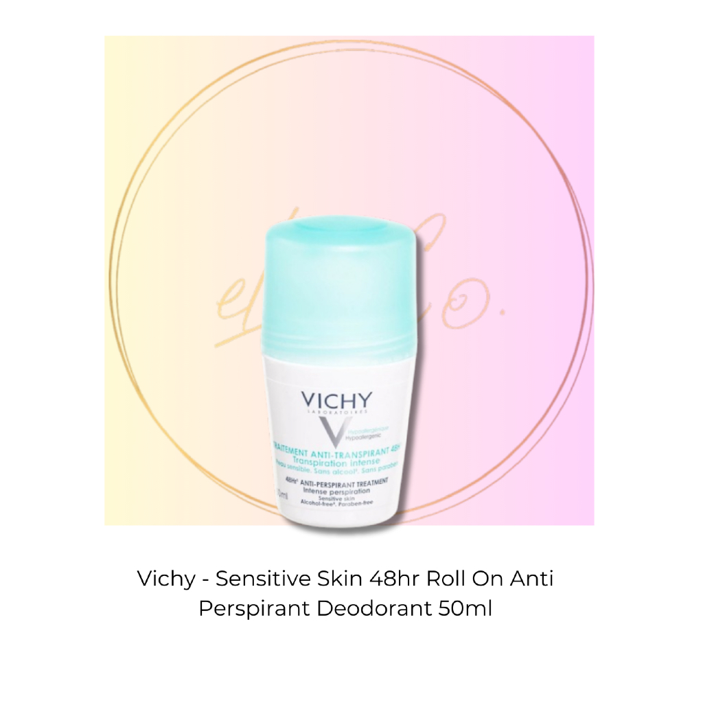 Jual Vichy - Sensitive Skin 48hr Roll On Anti Perspirant Deodorant 50ml ...