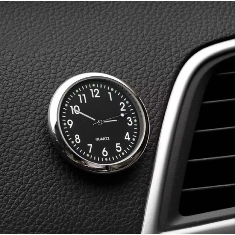 Jual jam mobil analog/jam mobil posfor/jam mobil tempel mini | Shopee ...