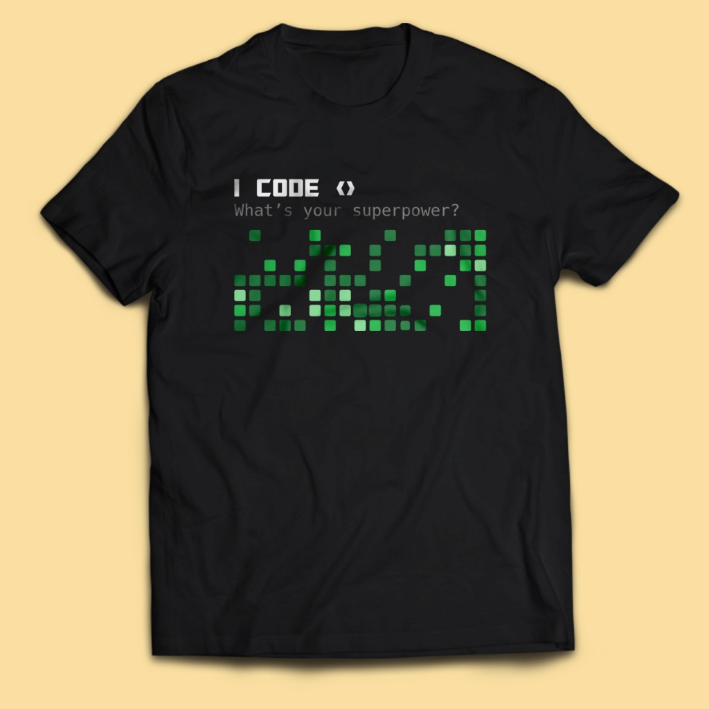 Jual Kaos Pria Programmer Developer I CODE Dewasa Baju Atasan Unisex PakeKaos | Shopee Indonesia
