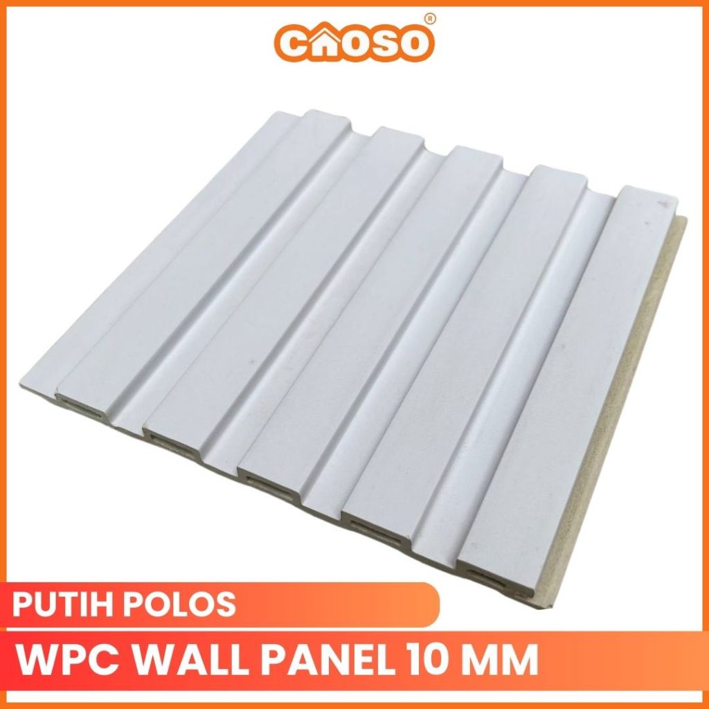 Jual WPC Wall Panel Dekorasi Dinding Kayu Warna putih Polos | Woodpanel ...