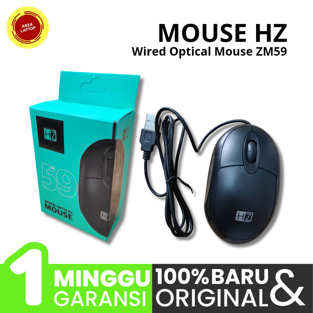Jual Mouse HZ Wired Optical HEATZ ZM59 | Shopee Indonesia