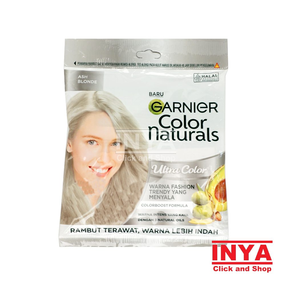 Jual GARNIER COLOR NATURALS ULTRA COLOR ASH BLONDE 30mlx30gr SACHET ...