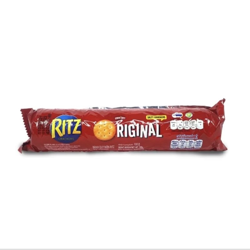 Jual RITZ CRACKERS ORIGINAL/RIT BISKUIT 100 GRAM | Shopee Indonesia