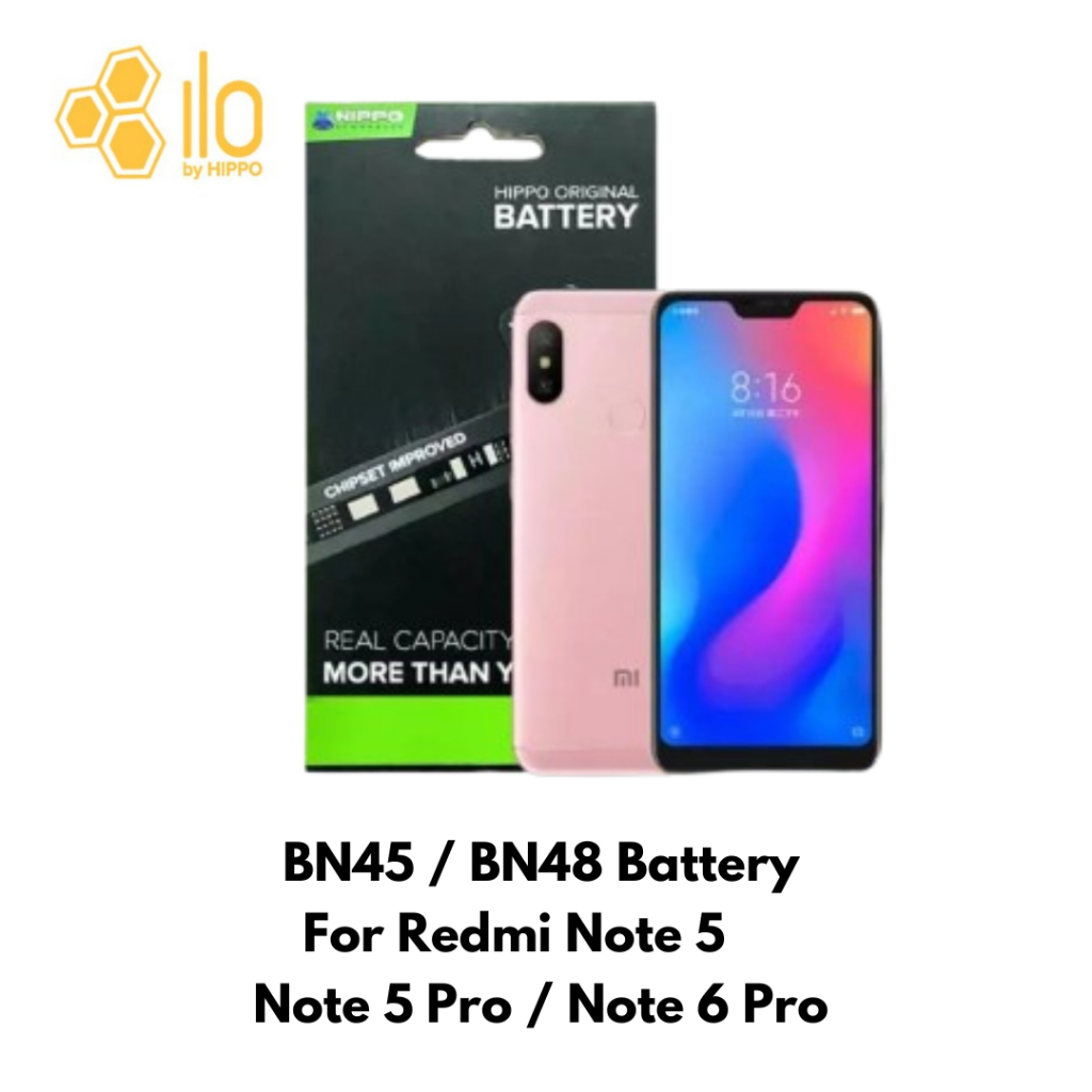 Jual Hippo Baterai Baterry 100% ORI Baterai Xiaomi Redmi Note 5 | Redmi ...