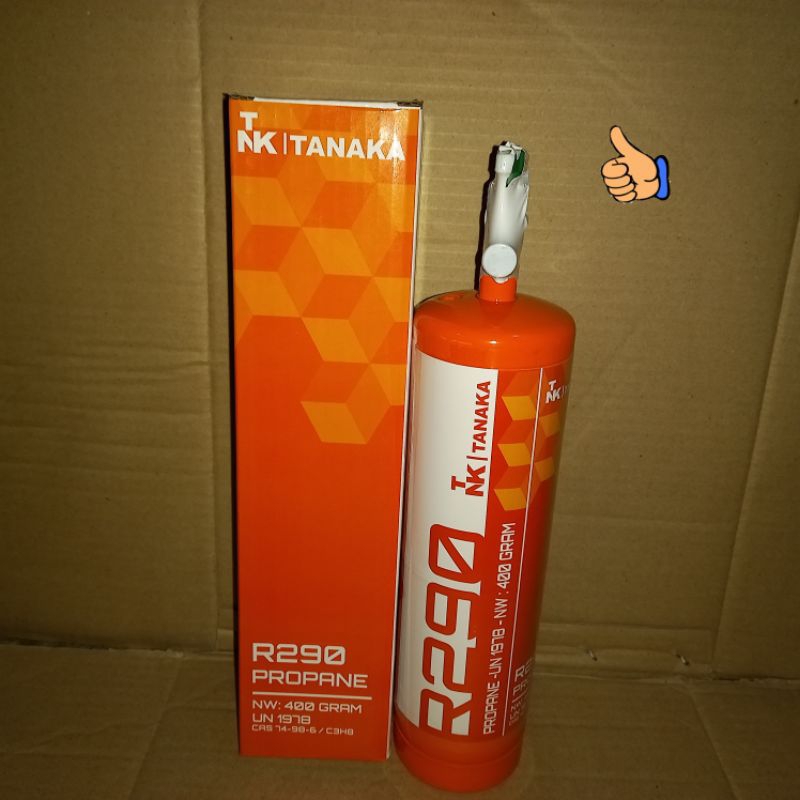 Jual REFRIGERANT GAS TANAKA R-290 (400 grm) | Shopee Indonesia