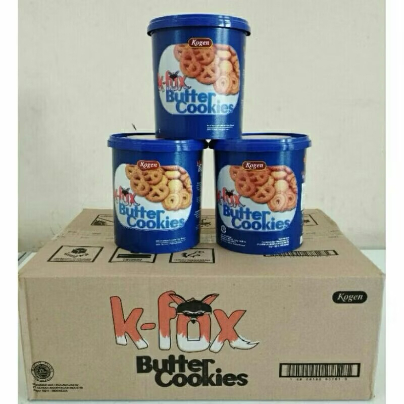 Jual Kfox eggroll /kogen kfox eggroll /butter cookies | Shopee Indonesia