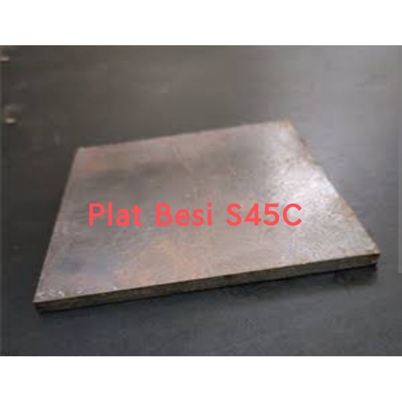 Jual Plat Besi S45C tebel.20mmx 40mmx 400mm | Shopee Indonesia