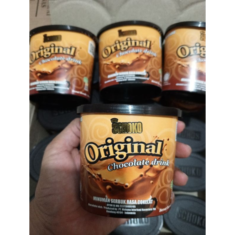 Jual Schoko Powder drink Original 100 gr bubuk coklat | Shopee Indonesia