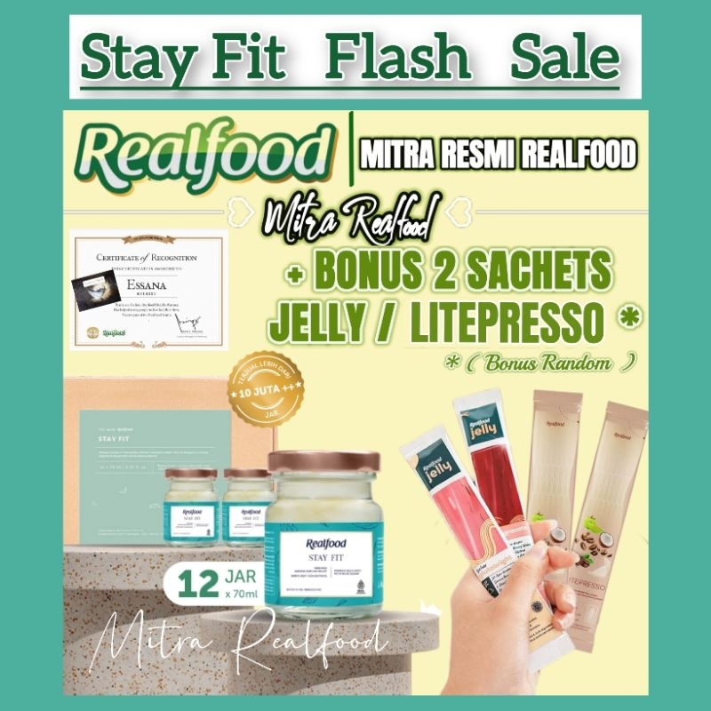Jual Realfood Stay Fit Minuman Sarang Burung Walet ( FLASH SALE ...