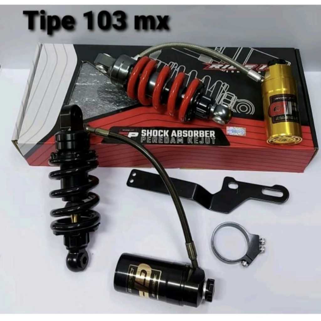 Jual Monoshock Ride it Tabung Pisah MX old- MX new - MX king GP 103 | Shopee Indonesia