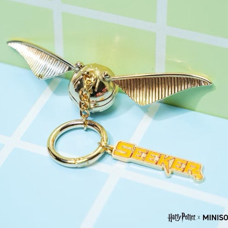 Jual Miniso X Harry Potter Golden Snitch Keychain | Shopee Indonesia