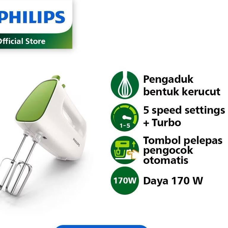 Jual Hand Mixer Philips/ Mixer Philips Stand+Mangkuk | Shopee Indonesia