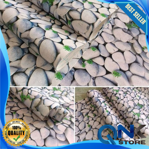 Jual Wallpaper Dinding Motif Batu Alam Coral Putih 45cm x 10m Sticker ...