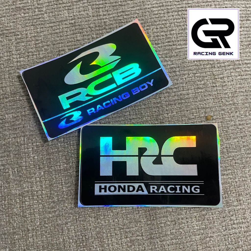 Jual Panca motor Stiker hugger emblem hologram untuk spakbor kolong ...
