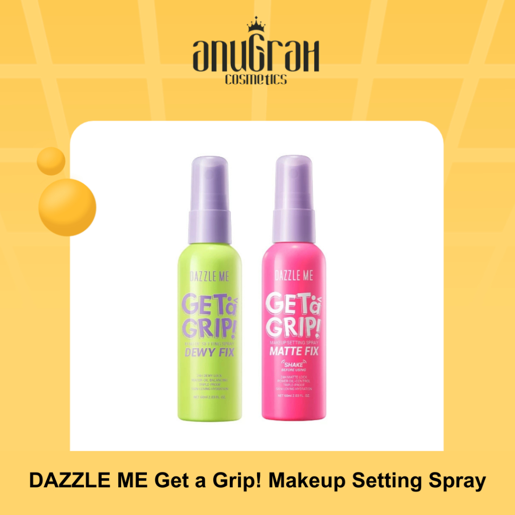 Jual DAZZLE ME Get a Grip! Makeup Setting Spray | Shopee Indonesia