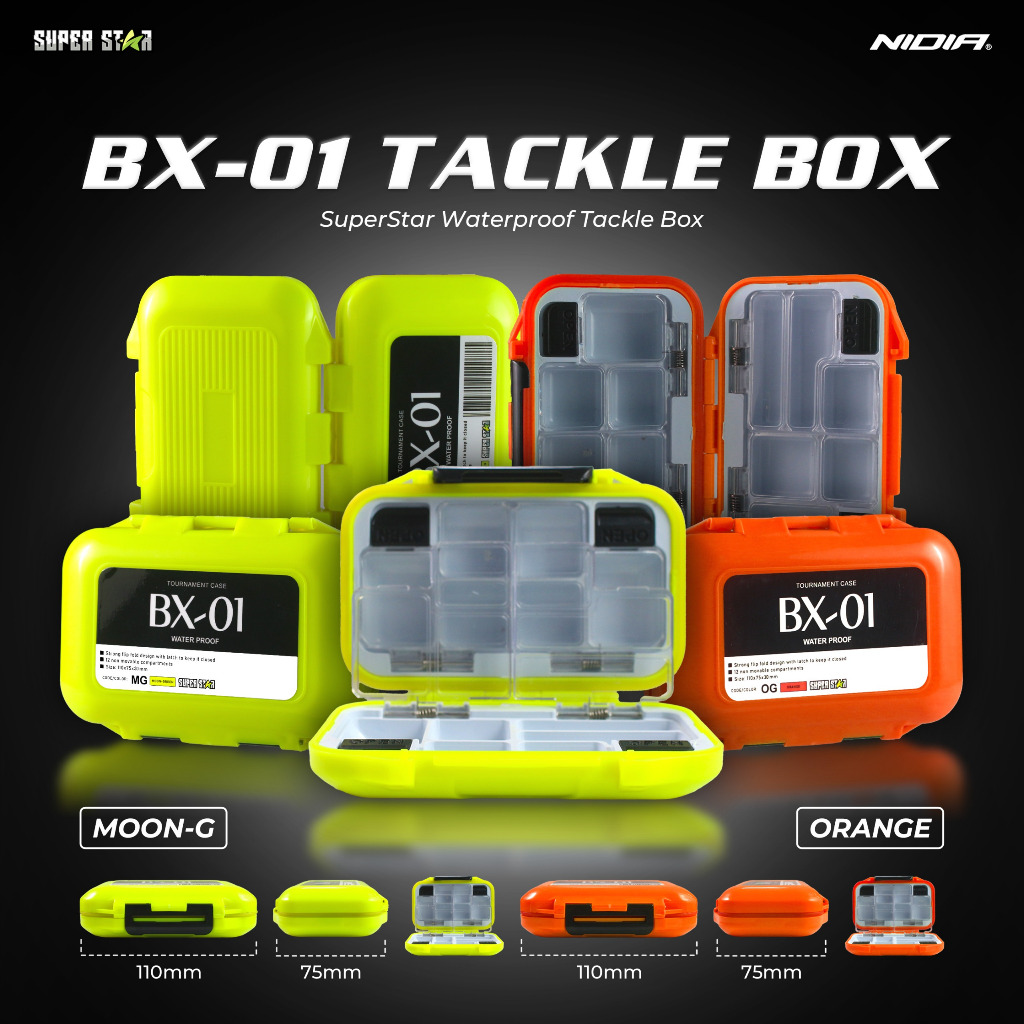 Jual Box Pancing - Waterproof Tackle Box Super Star BX-01 | Shopee Indonesia