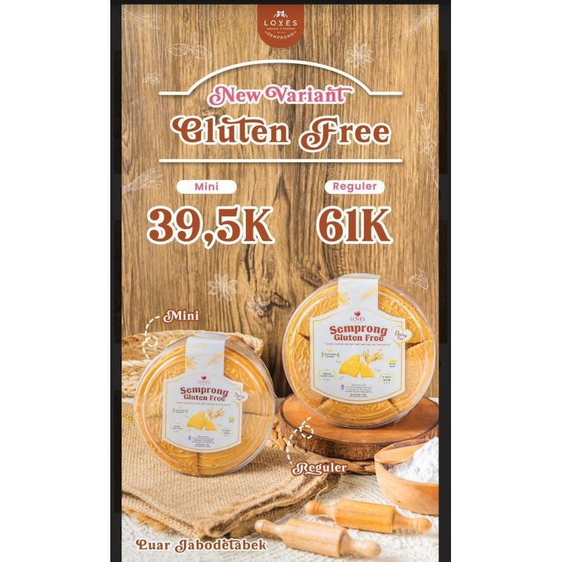 Jual semprong gluten free mini | Shopee Indonesia