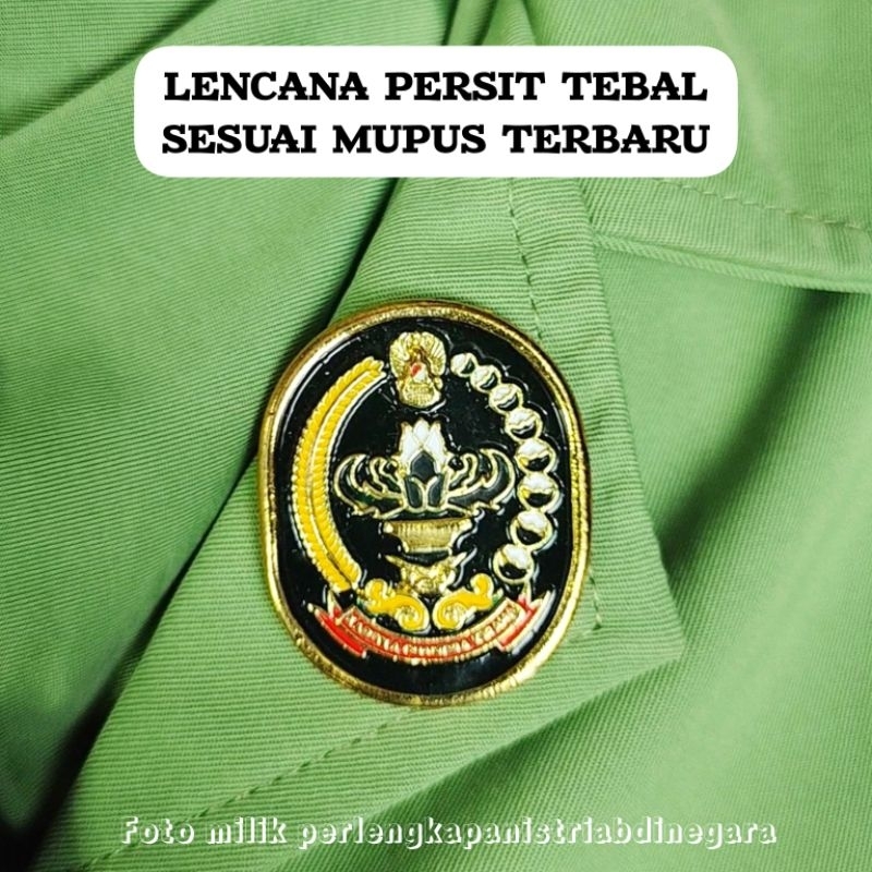 Jual LENCANA PERSIT TERBARU SESUAI MUPUS ( kuningan asli tebal & timbul ) | Shopee Indonesia
