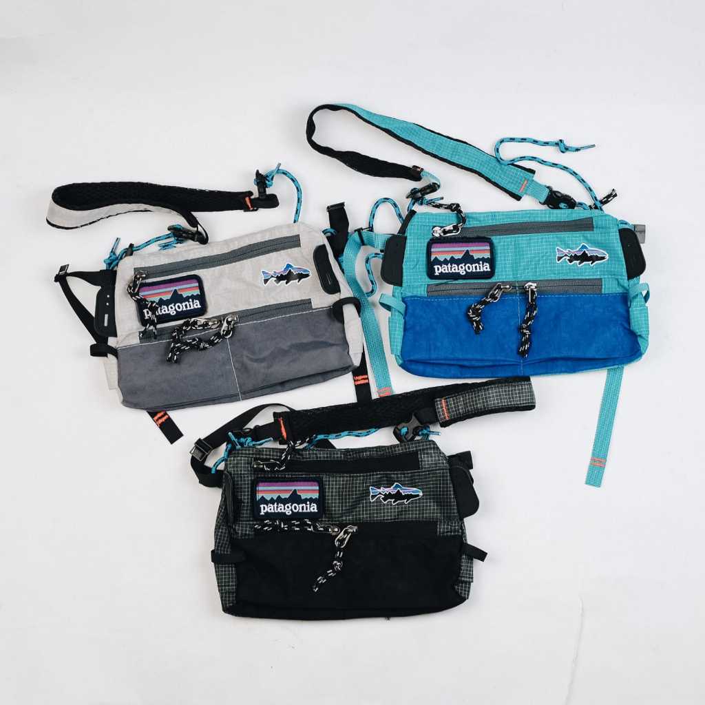 Jual PTG Ultralight Zipper Fly Fishing Angler Crossbody Bag / Tas Bahu ...