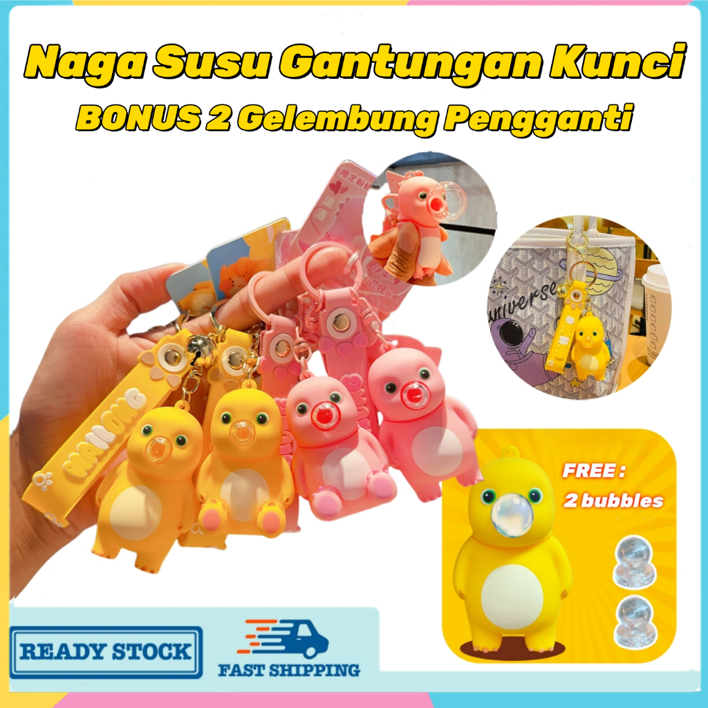 Jual 【SweetieBayi】Dekompresi Asli Meniup Gelembung Naga Susu (Bonus 2 ...