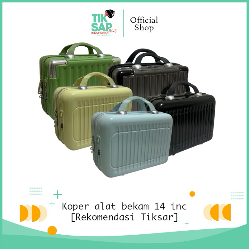 Jual [RekomendasiTiksar] Koper alat bekam 14 inc bisa masuk 2 set alat ...