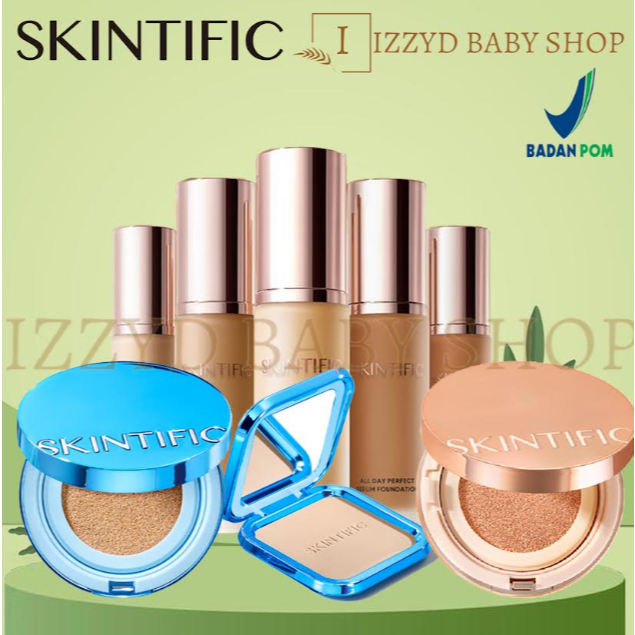 Jual SKINTIFIC skintific All Day Perfect Serum Matte Ultra Cover Powder ...