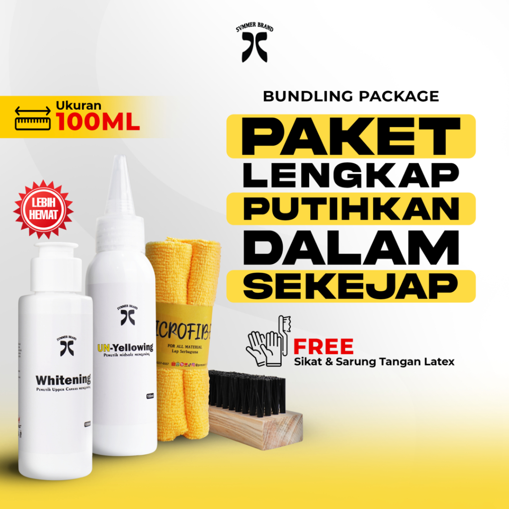 Jual SUMMER Shoe Cleaner Paket Pemutih Sol Sepatu dan Kanvas Sepatu ...