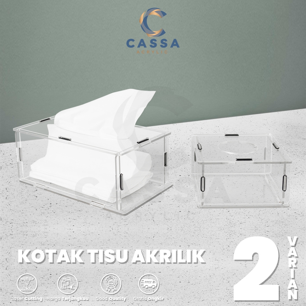 Jual Kotak Tempat Tissue Akrilik | Shopee Indonesia