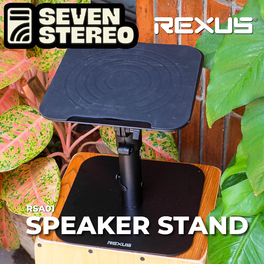 Jual REXUS RSA-01 RSA01 Desktop Stand Speaker Monitor | Shopee Indonesia