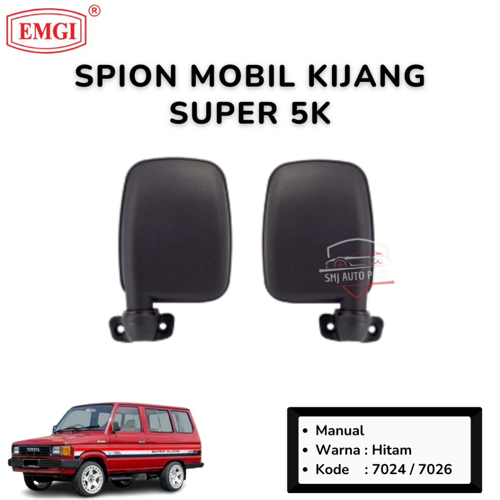 Jual EMGI - SPION MOBIL KIJANG SUPER 5K - MANUAL | Shopee Indonesia