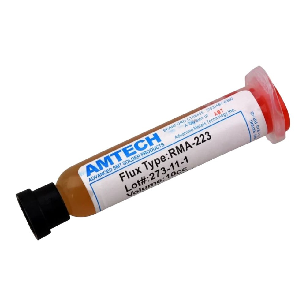 Jual Solder Pasta Flux Amtech RMA-223 10CC Minyak Solder Flux AMT-223 Pasta Suntik Soldering ...