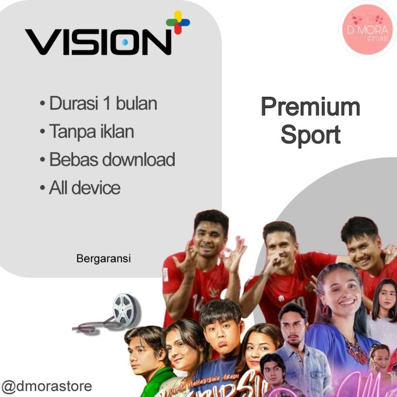 Jual Vision+ All device Vision plus timnas | Shopee Indonesia