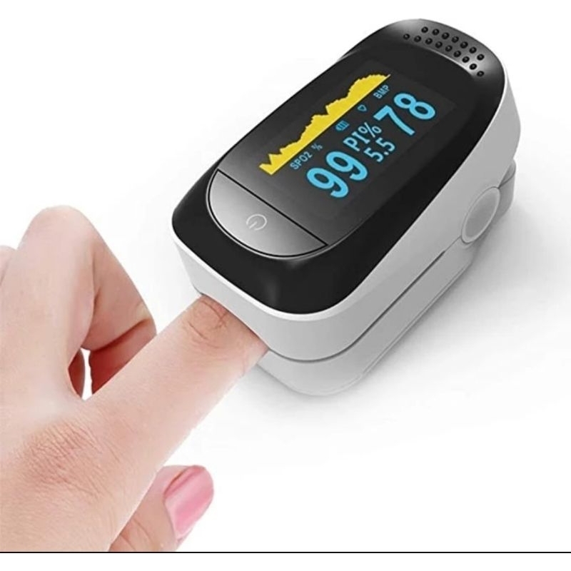 Jual OXIMETER Fingertip pulse Oximeter A2 (BISA TERSAMBUNG MELALUI ...