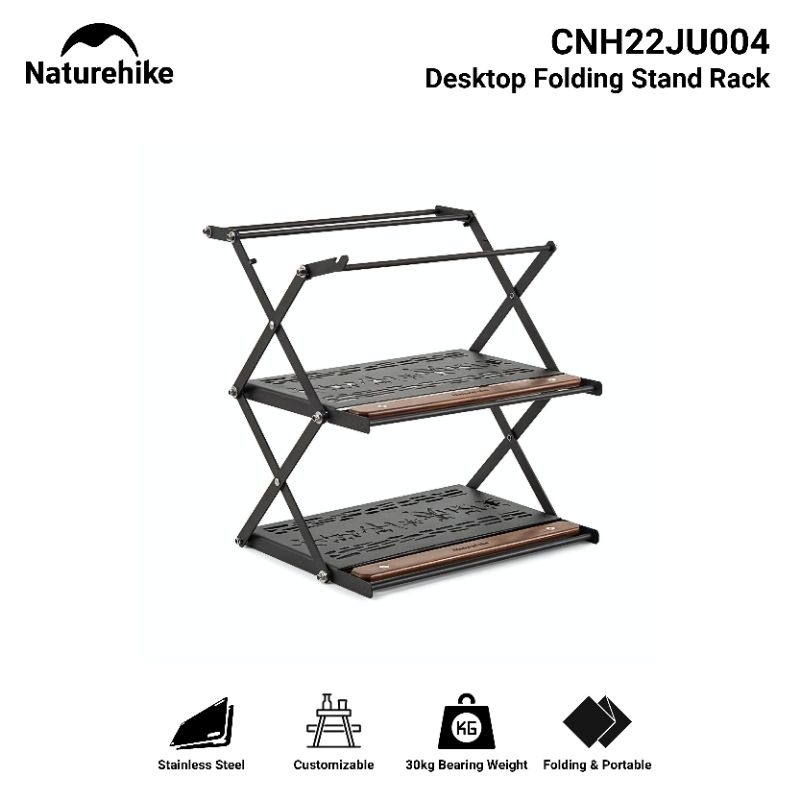Jual MEJA RAK SUSUN NATUREHIKE CNH22JU004 DESKTOP FOLDING STAND RACK ...