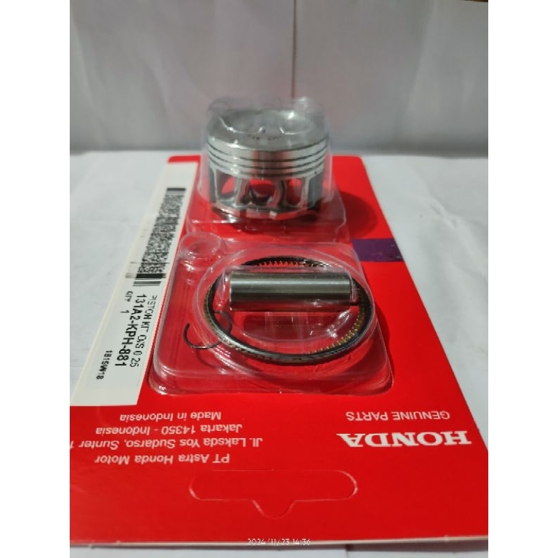 Jual PISTON KIT ( KPH ) HONDA KHARISMA SUPRA X 125 STD / 25 / 50 / 75 ...