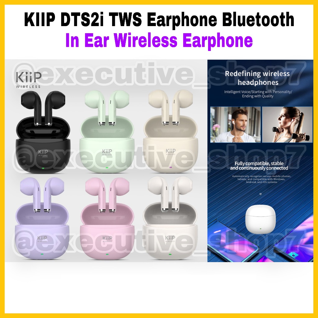 Jual KIIP DTS2i TWS Earphone Bluetooth - In Ear Wireless Earphone ...