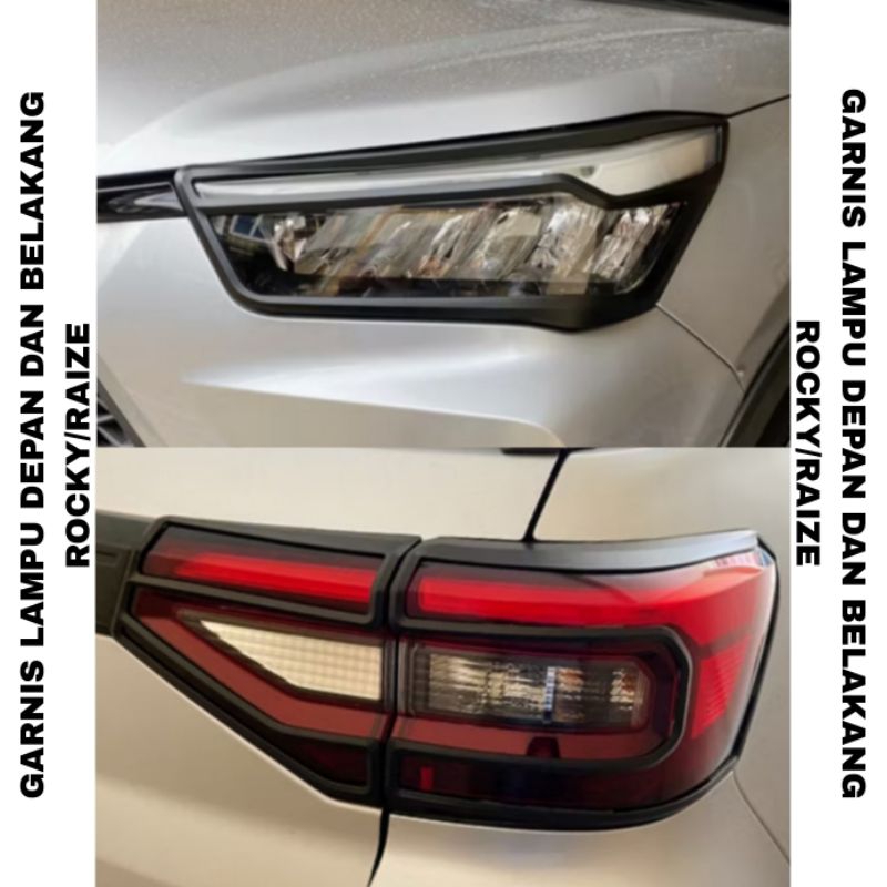 Jual Garnis lampu depan dan belakang Rocky/Raize | Shopee Indonesia