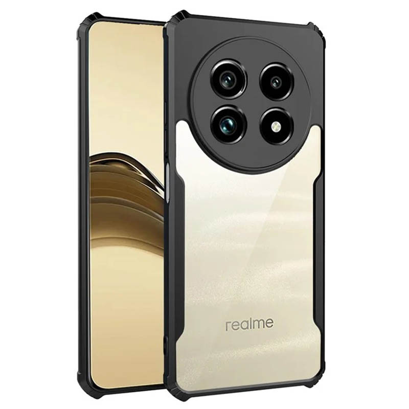 Jual Reinforced Armor Case Realme 13 Plus - 13+ 5G - Acrylic Clear ...